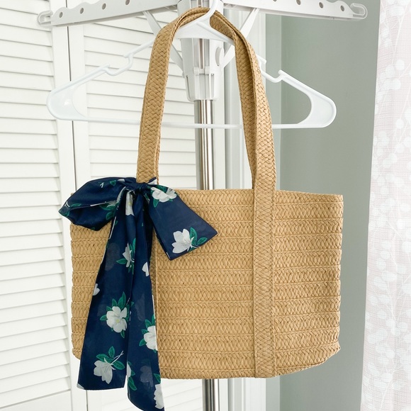 Draper James | Bags | Nwot Draper James Summer Straw Tote | Poshmark